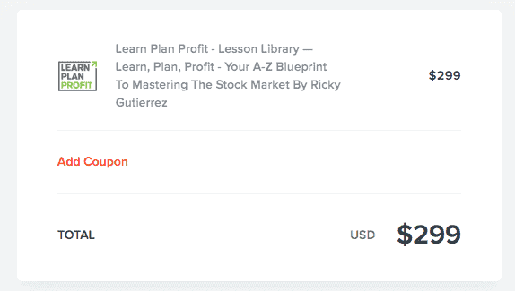 Ricky Gutierrez's Learn Plan Profit Review