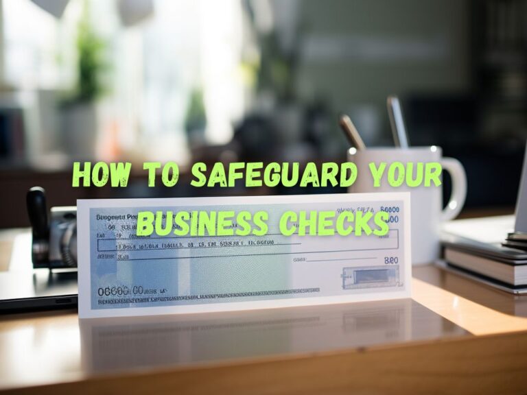 How to Safeguard Your Business Checks: Best Practices and Tips